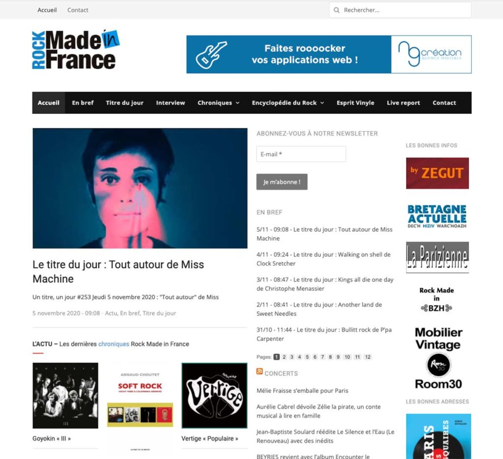 Presse – Miss Machine