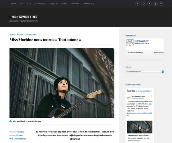 Presse – Miss Machine